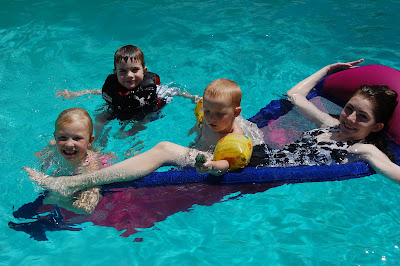 W. Ray & Marla Huffaker Family: 4th of July Swim Party
