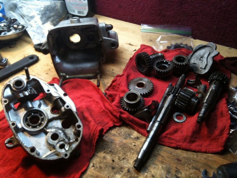 s c o o t e r photography: Triumph Pre-Unit Build Project