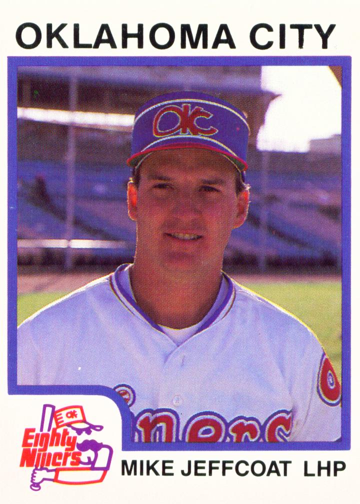 Texas Rangers Cards: Minor League Monday - Mike Jeffcoat, 1987 ProCards.