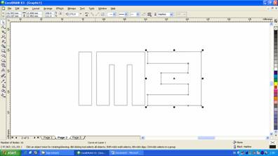 Central Kerajinan Jepara: Membuat Logo Indosat IM3