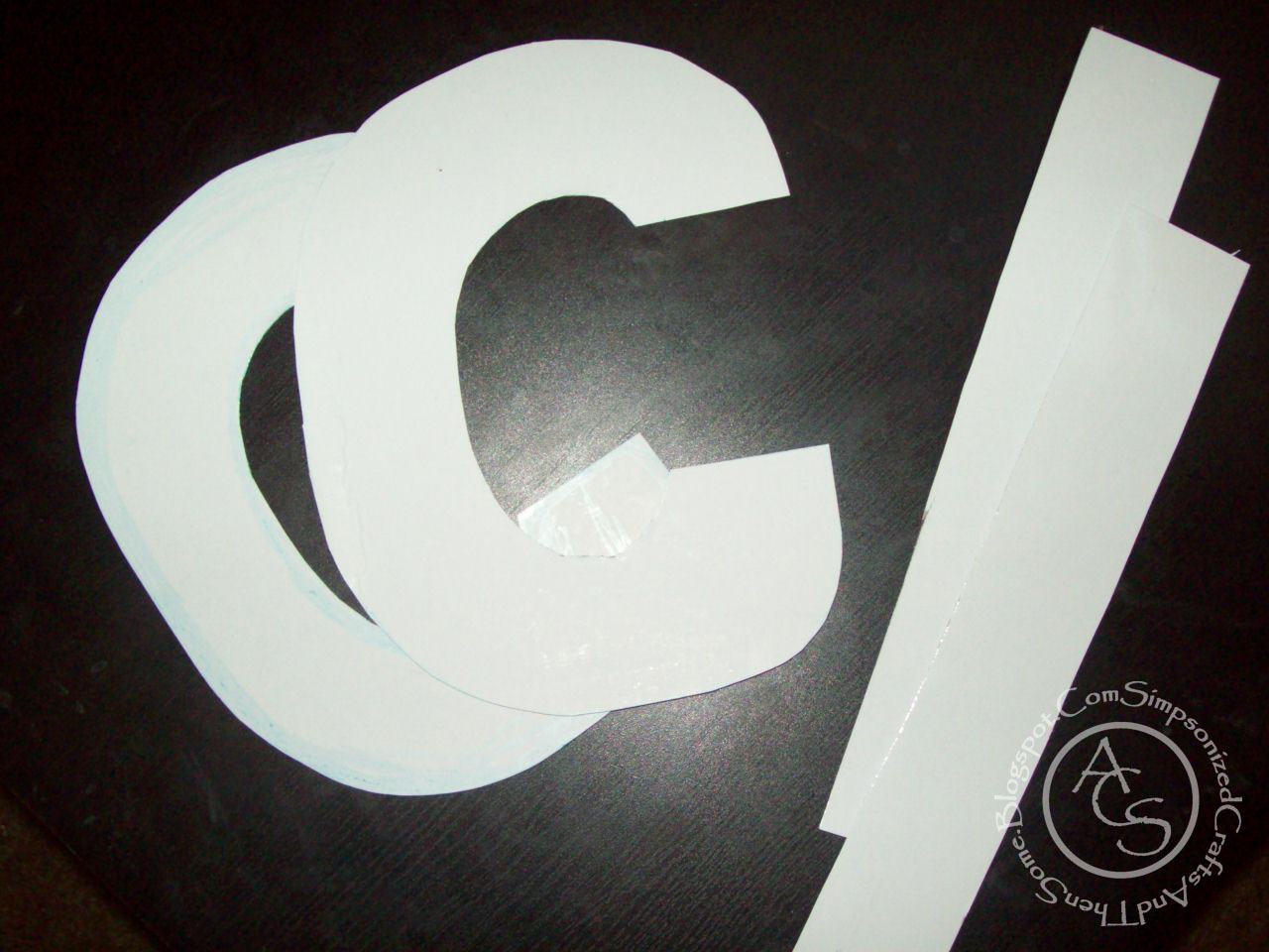 SIMPSONIZED CRAFTS: Make your own Box Letters!