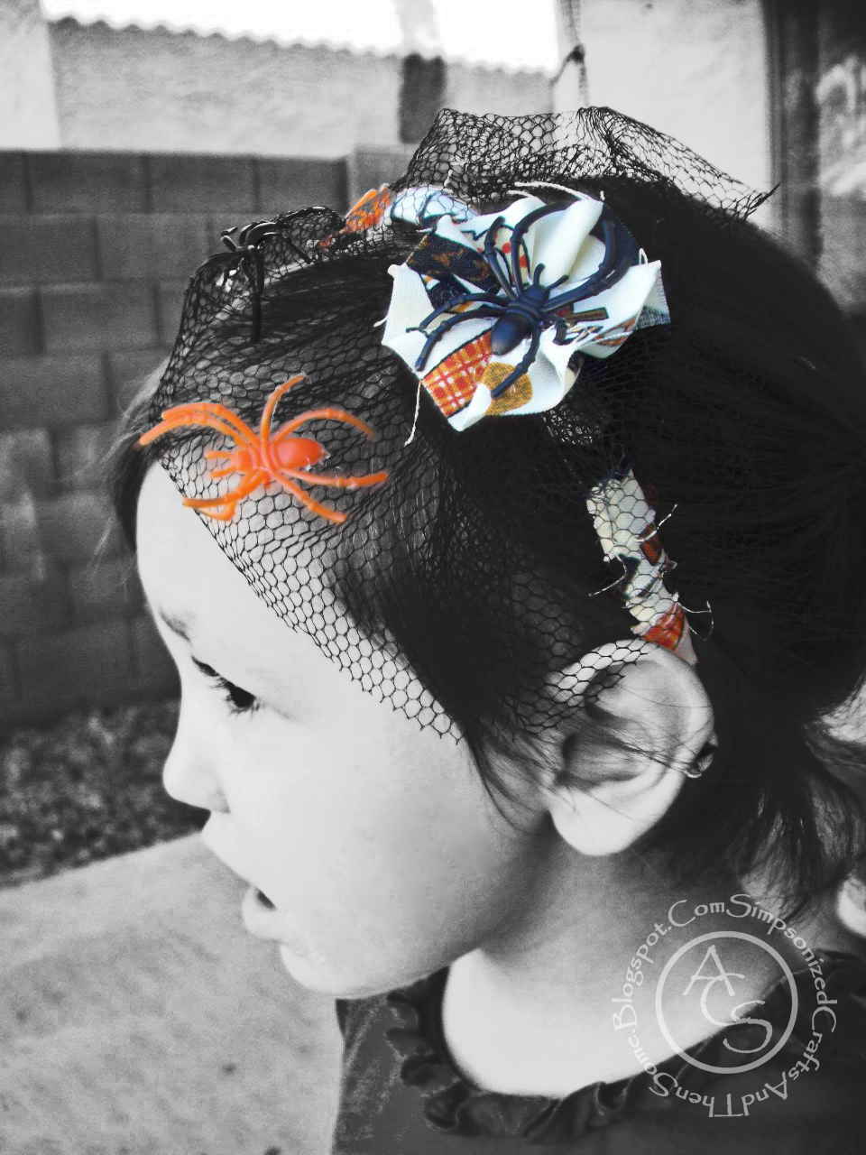 SIMPSONIZED CRAFTS: Halloween Spider Headband
