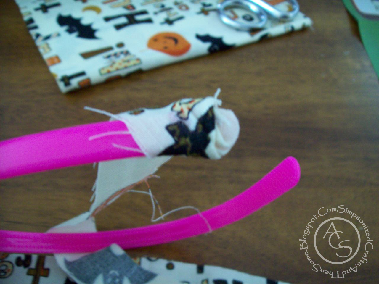 SIMPSONIZED CRAFTS: Halloween Spider Headband