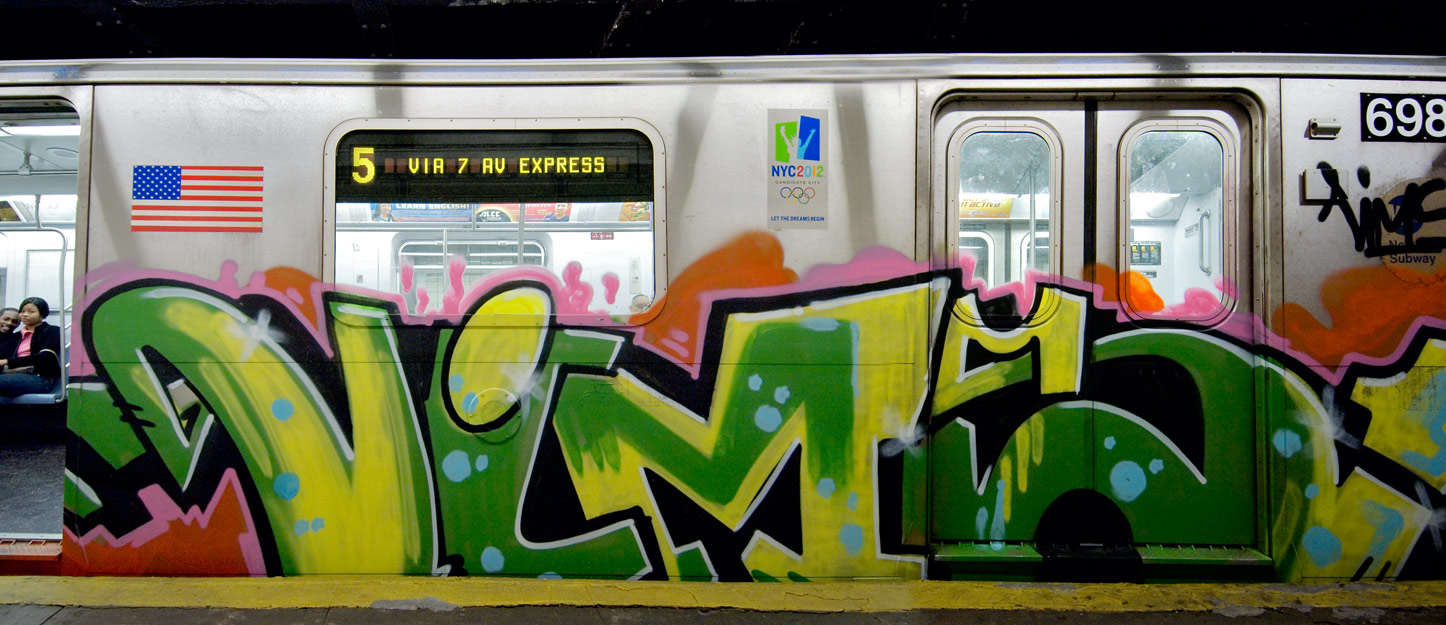 Graffiti Pics And Fonts: Graffiti Train Modern Art