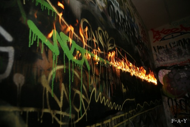 graffiti: Fire Graffiti With Simple Design Ideas