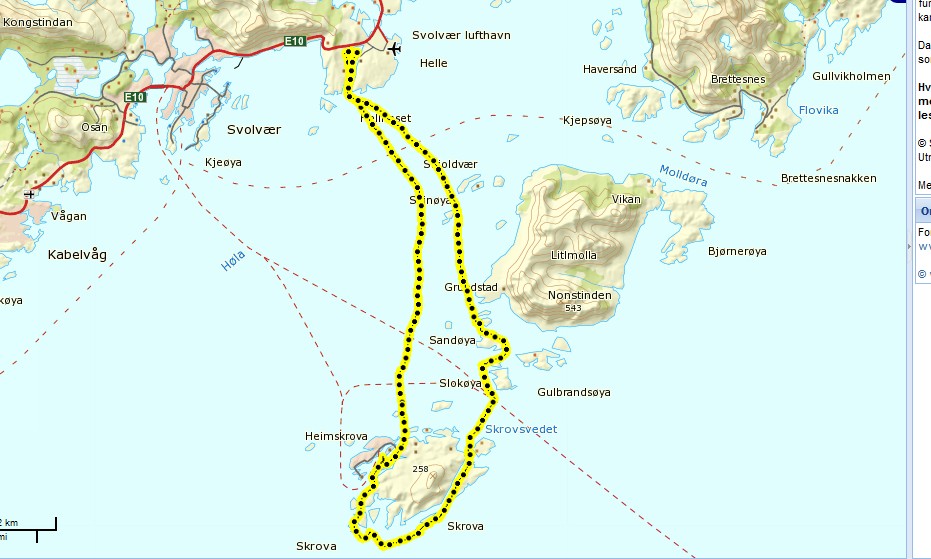 Padlemia: Svolvær-Skrova