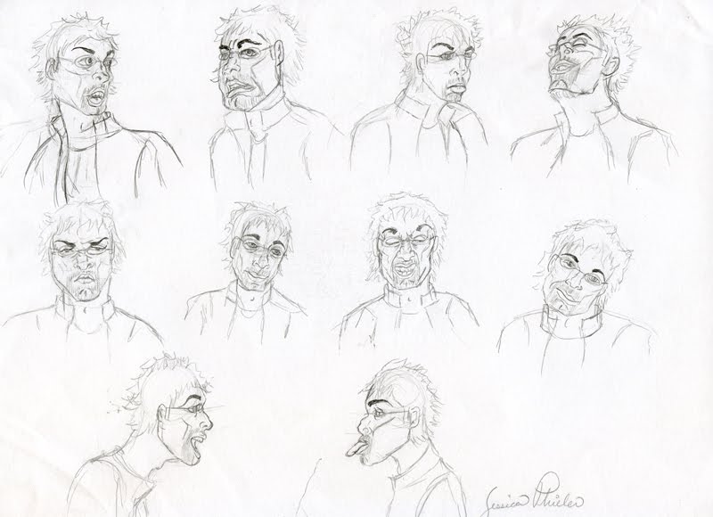 Sketchbook: Character Concept Sketches