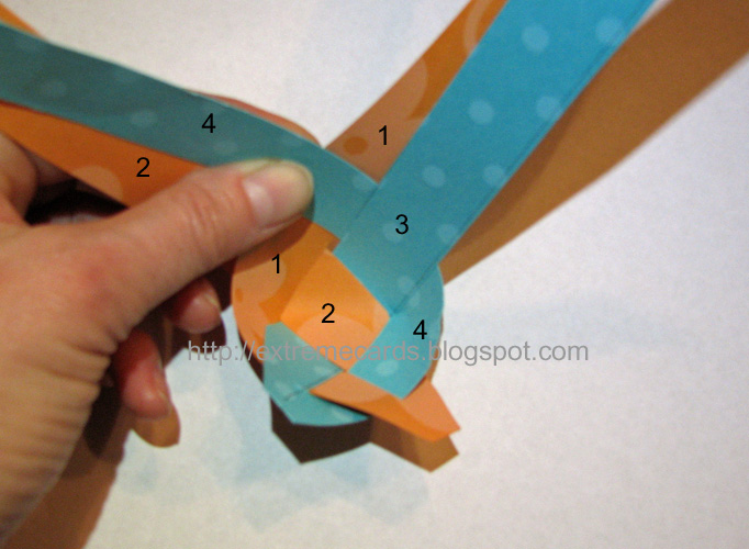 Paper Strip Bola Tutorial
