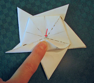 Five Pointed Origami Star