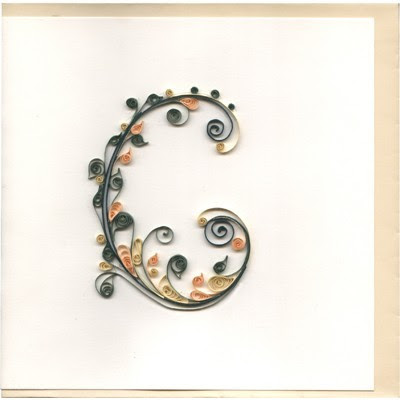 Letras en filigrana ~ cositasconmesh