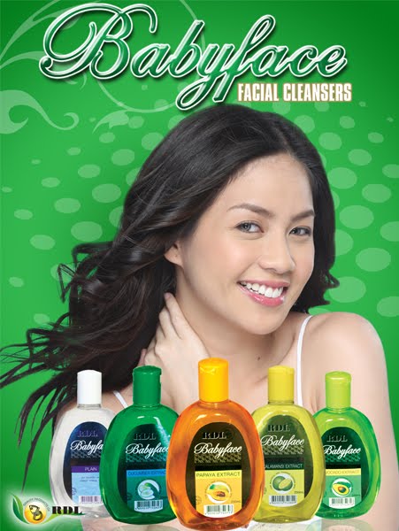 08: BABYFACE FACIAL CLEANSER POSTER