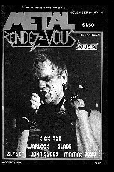 Leslie's metal: Fanzine History - Metal Mania and Metal Rendezvous