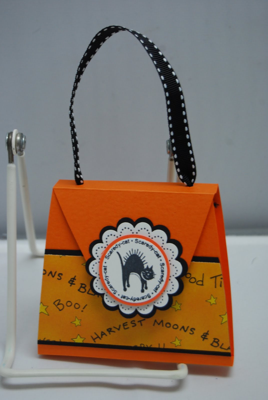 Tracy's Card Closet: Post it note purse