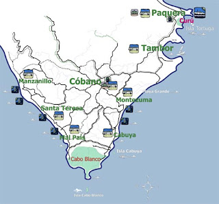 Especialidad de Turismo-CTP Cóbano: Zona Turistica