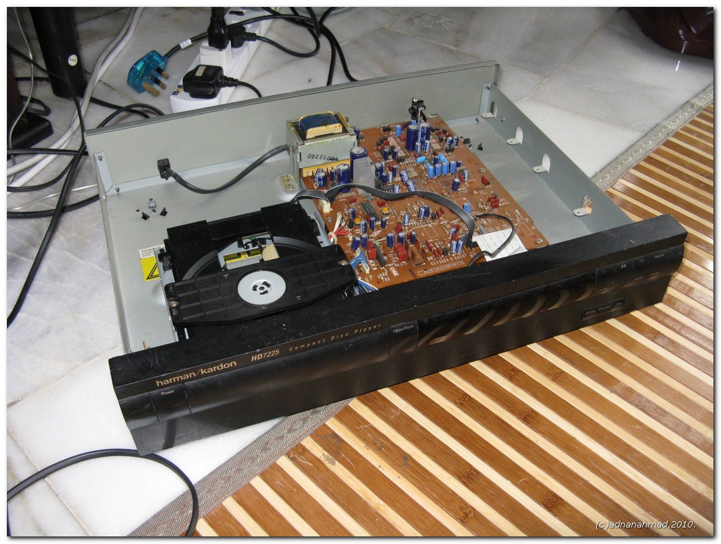 JazTech Audio: DIY CD Transport in a new casing..