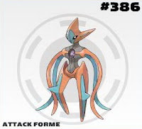 Pokedex #386 : Legendary Pokemon Deoxys - All About Pokemon