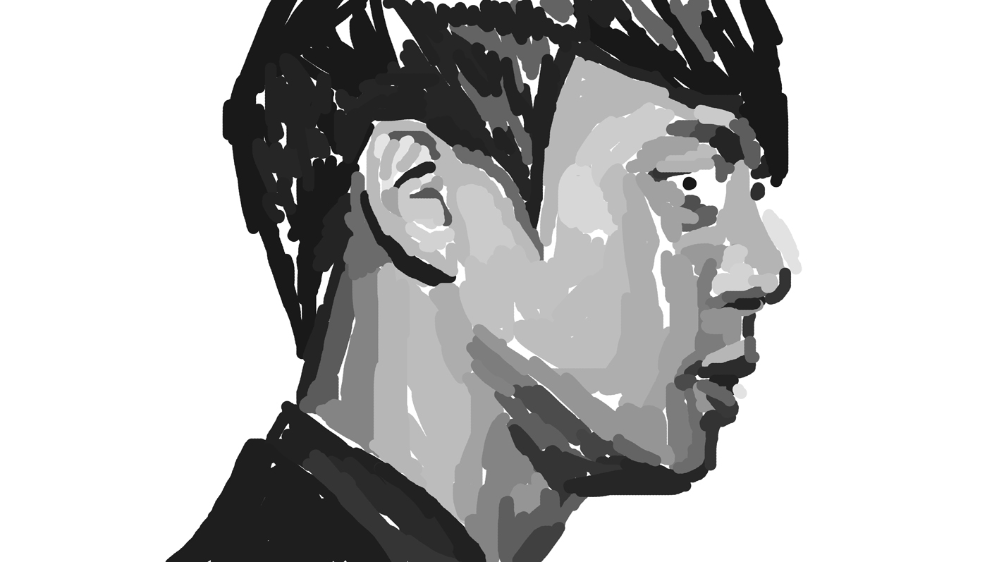 Digital drawing: Step by Step - April + Hien