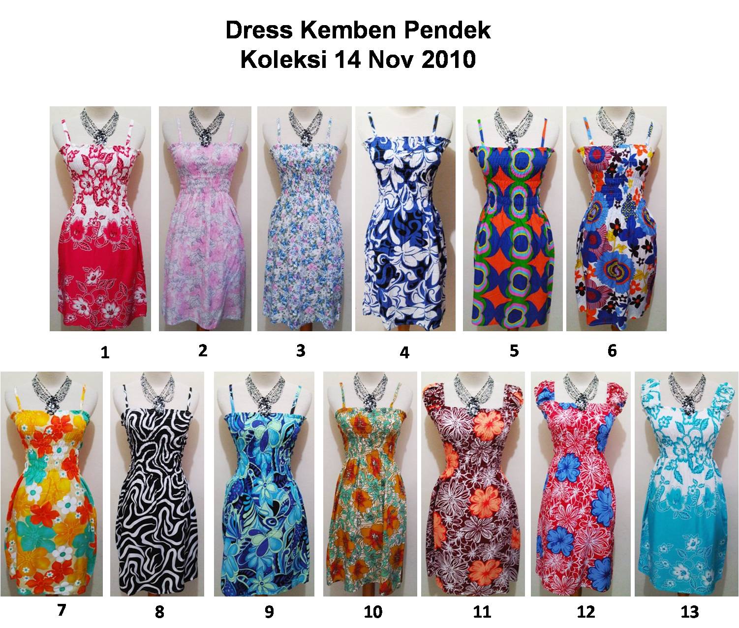 baju modern: Dress Kemben Pendek