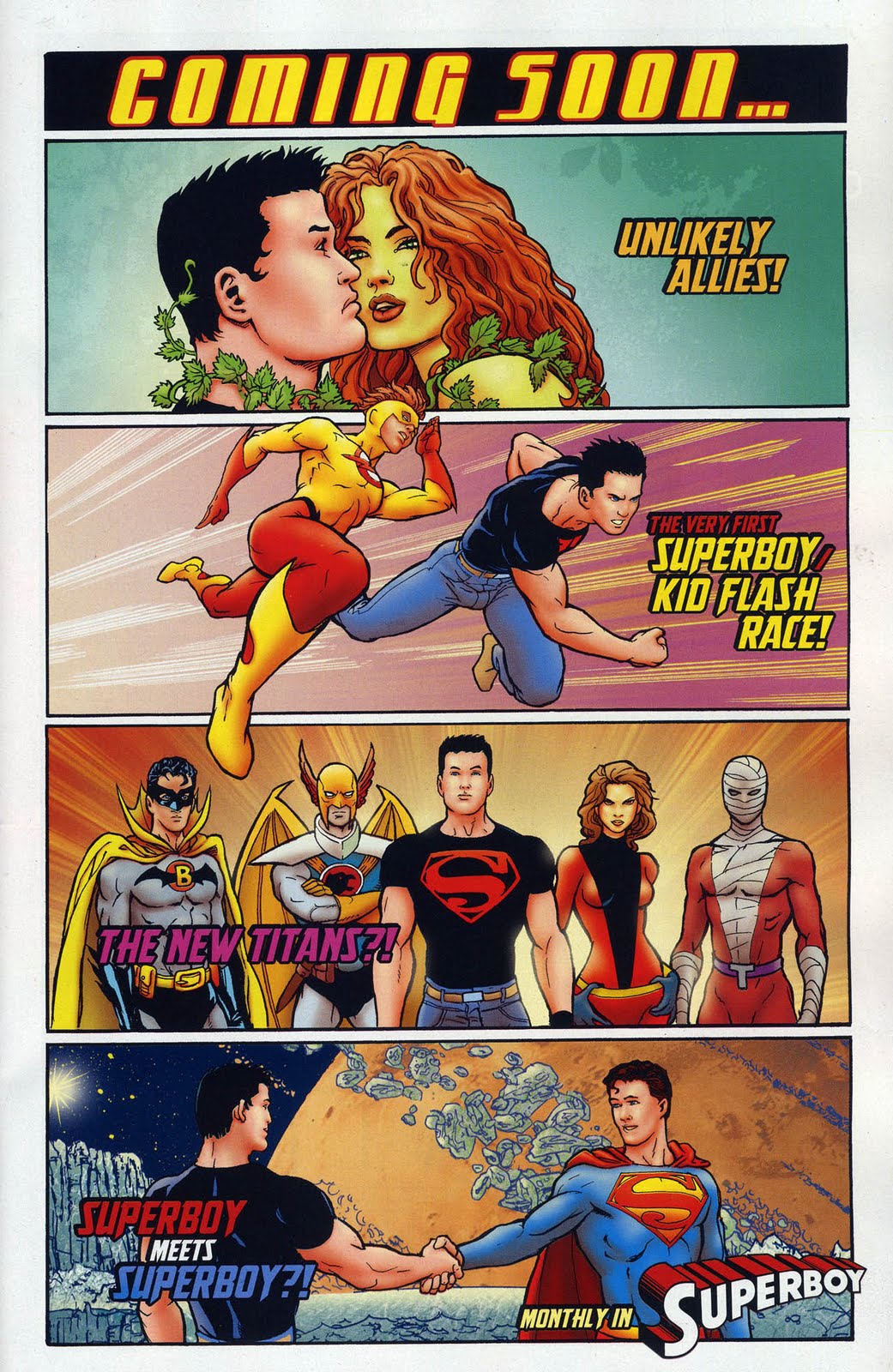 Torre Titã: New Titans em Superboy #1