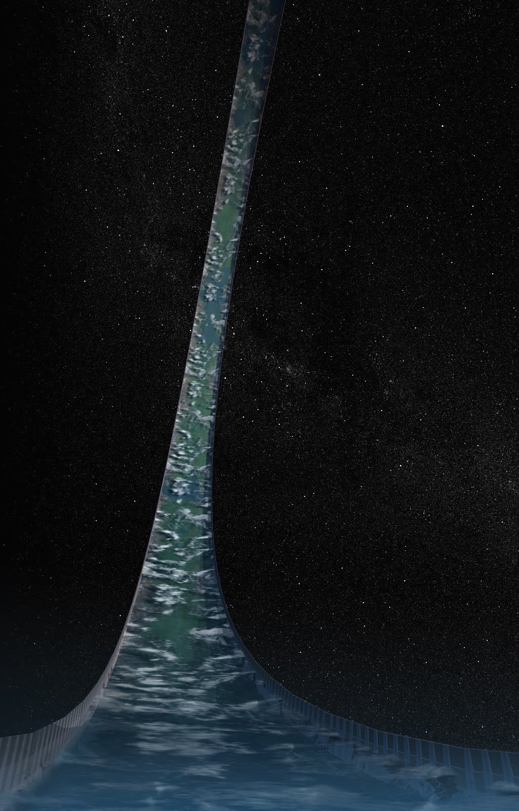 Crystal Ship: Stanford Torus - Orbital Space Habitat