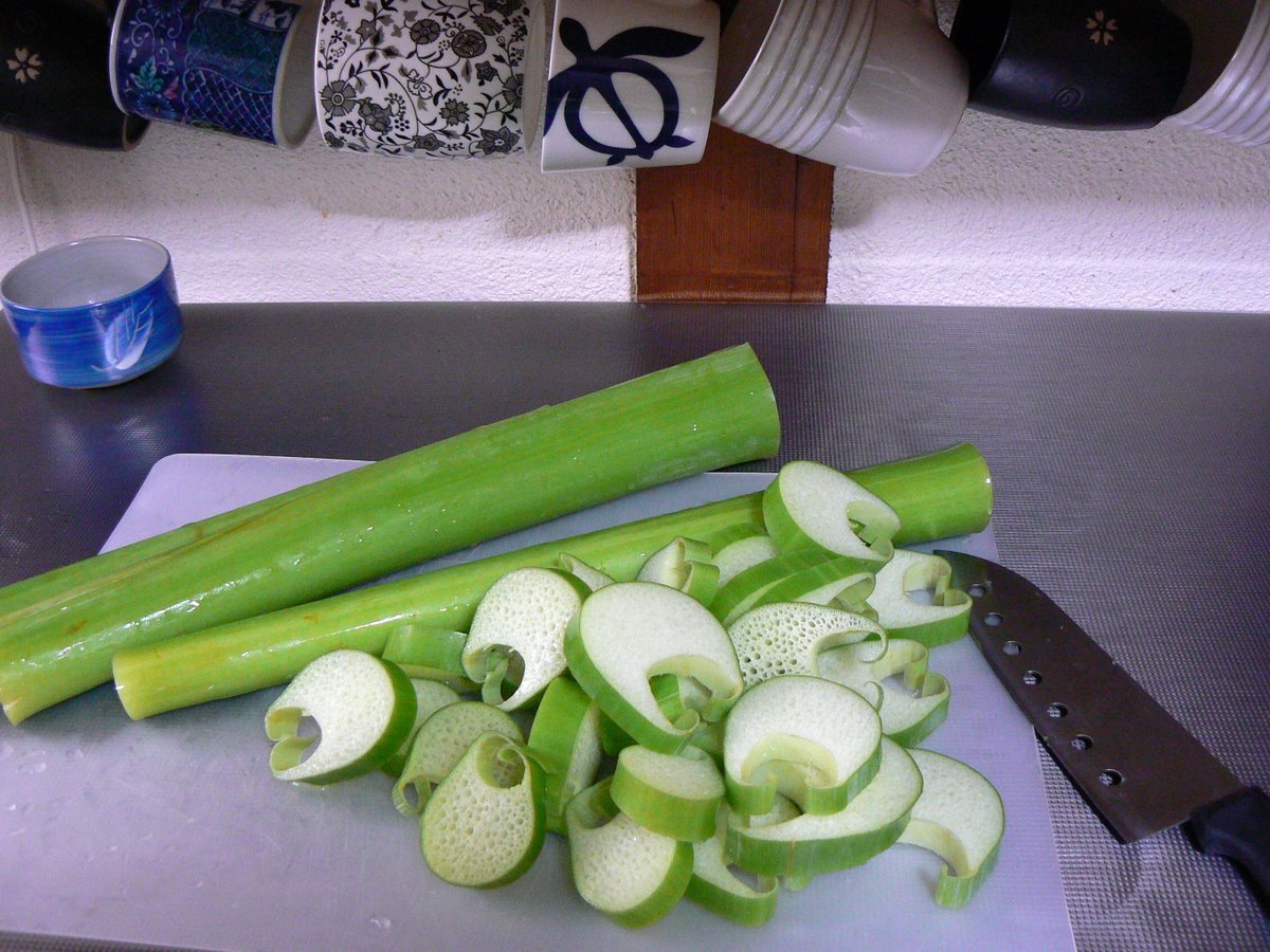 My Food Adventures: LOTUS STEMS