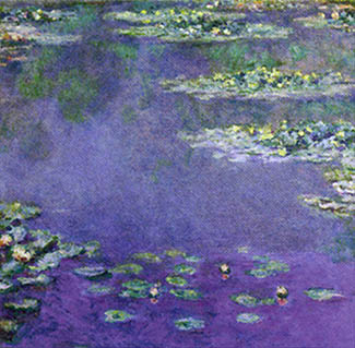 Color in our World: Monet's Range of Colors Are Logical