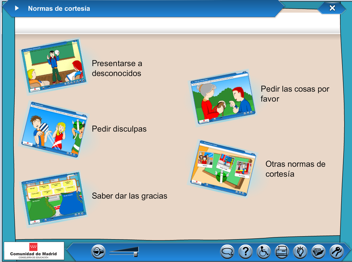 Crea y aprende con Laura: NORMAS DE CORTESÍA