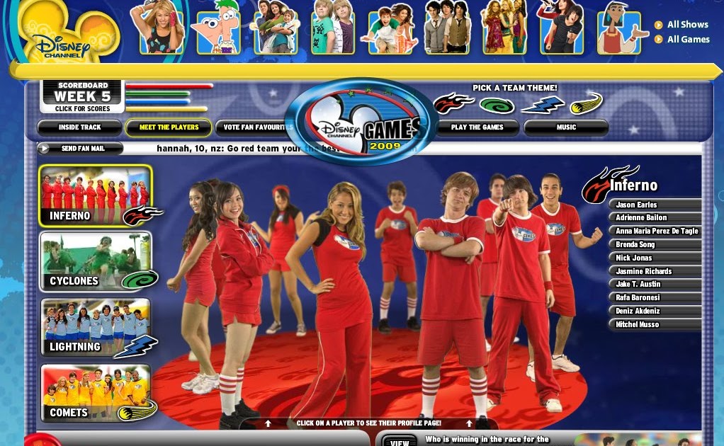 Rr Disney tudo sobre disney: Disney Channel Games 2009 Já