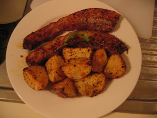 The Proper Cook: Roast pork rasher with new potatoes