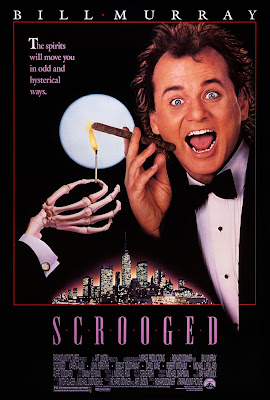 cine y literatura: Scrooged (1988)