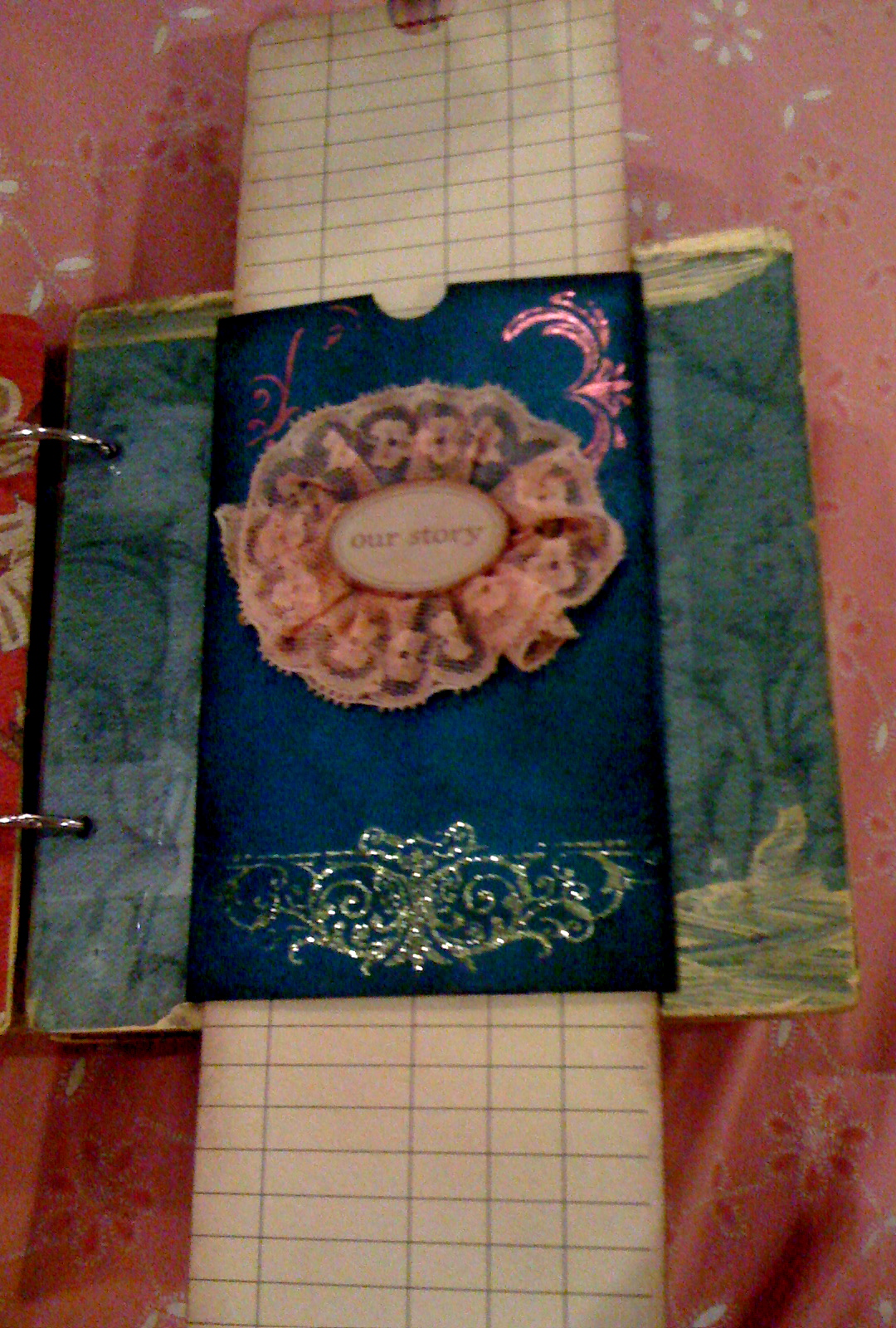 Paper Crafts with KraftyMom: ACRYLIC BOOK- "For You" (1200)