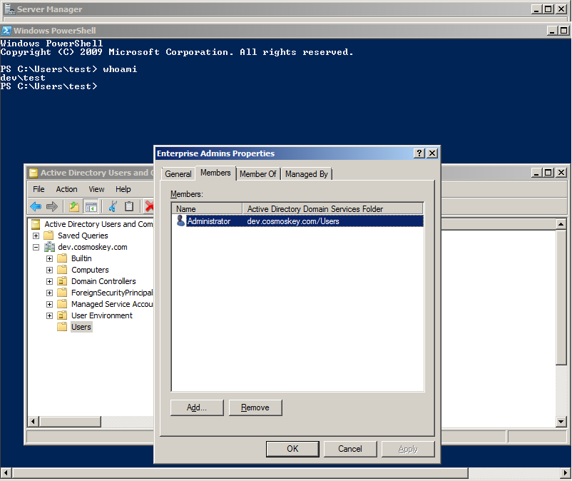 CosmosKey: Online sIDHistory edit / SID injection