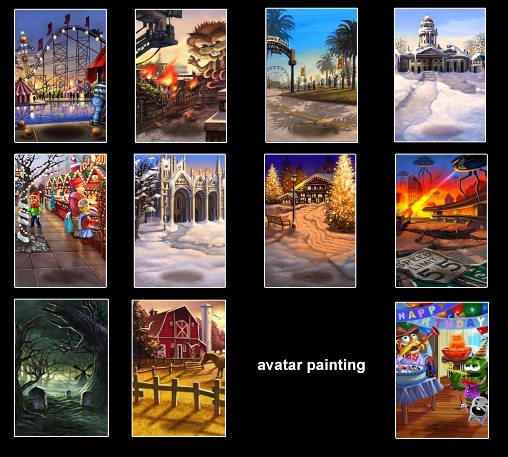 kathy Hsieh's art world: EA POGO GAME ART 01 ( character and ...