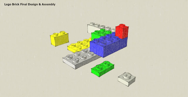 Saturday's SketchUp: First Steps - A Lego brick