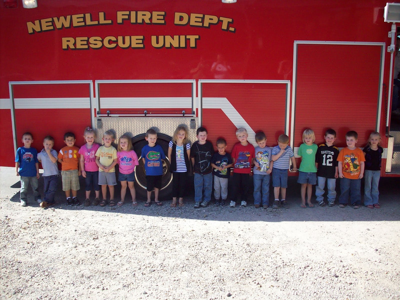 Newell-Fonda Preschool: Fire Safety Unit
