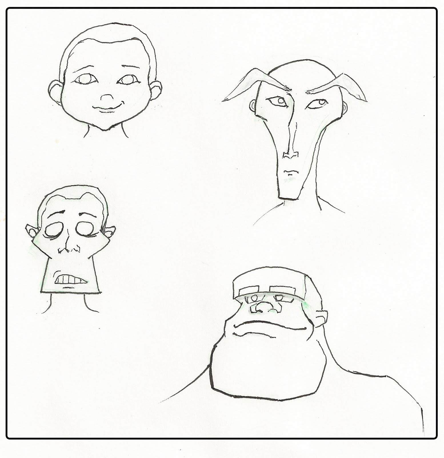 The Art of Jon Pimentel: Face Exaggeration (round two)