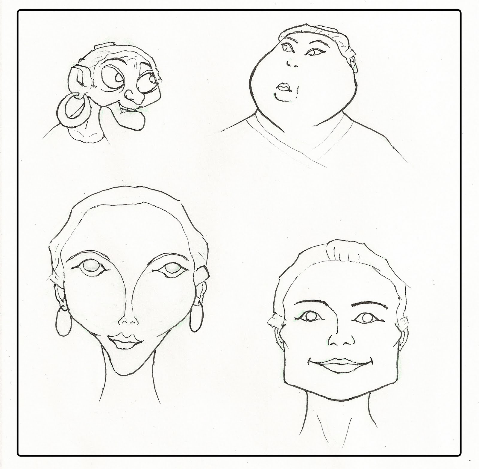 The Art of Jon Pimentel: Face Exaggeration (round two)
