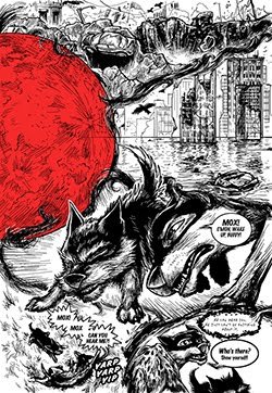 Ich Liebe Comics !: Red Moon - a fantastic new indy graphic novel!