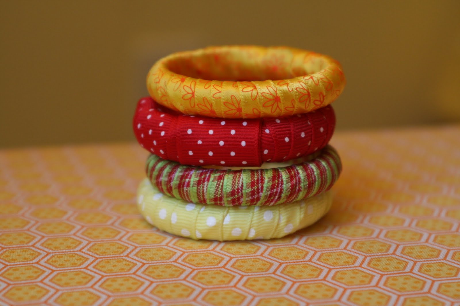 Hippos and Dinosaurs: Upcyled Napkin Rings Tutorial