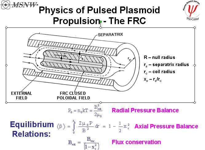 Overview of Field Reversed Configuration Propulsion and Materials ...