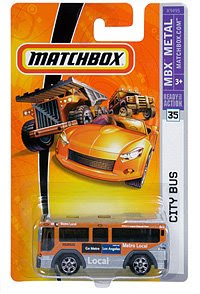 Alan's Diecast World: Matchbox City Bus