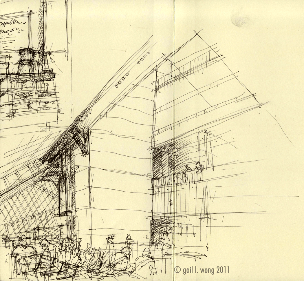 Urban Sketchers Seattle: Seattle Library