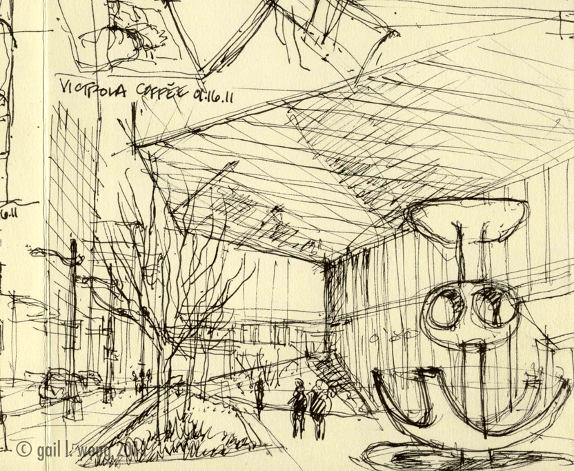 Urban Sketchers Seattle: Seattle Library