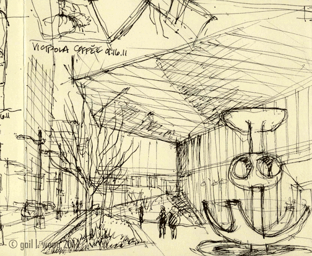 Urban Sketchers Seattle: Seattle Library