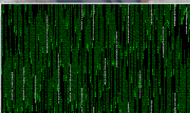 TechnologyFuture 2011....: the matrix virus C# code