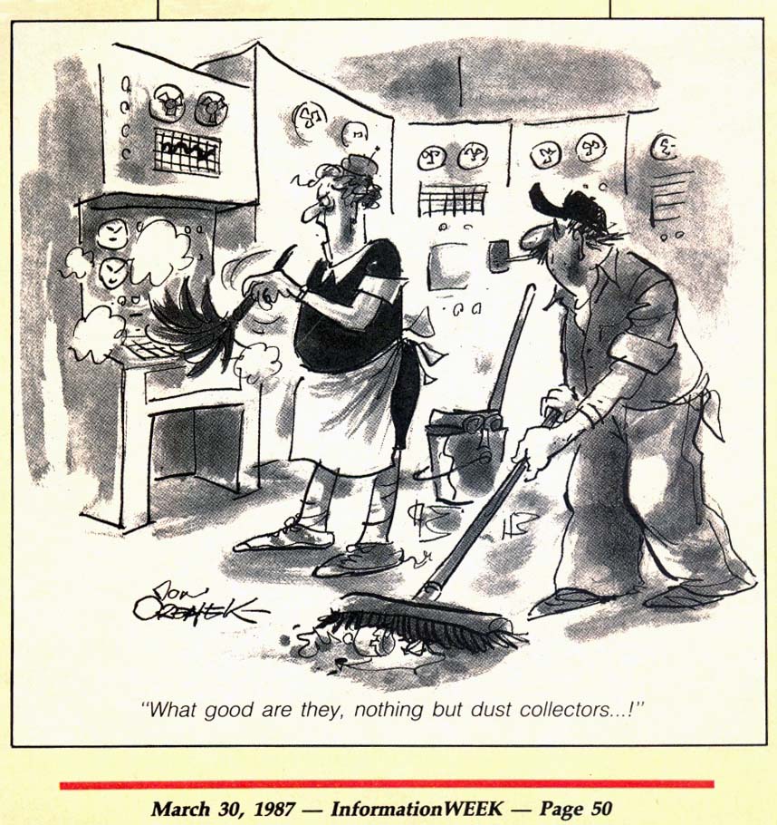 Don Orehek Cartoons: 127. InformationWEEK