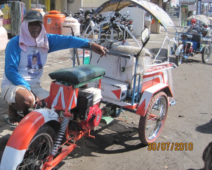 Dini on the blog: Becak
