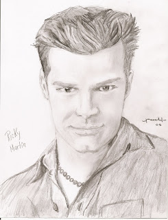 el dibujante manolet: RICKY MARTIN