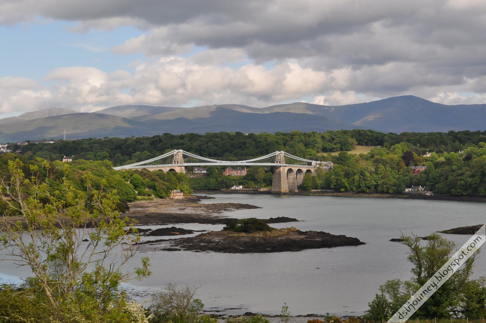 Menai Bridge from Afar | Journey to be a DSLR Pro
