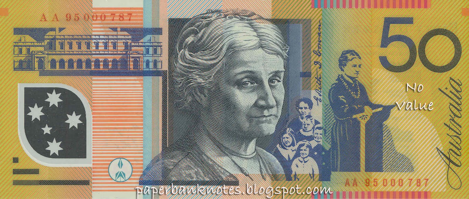 australia: ...Australia - $50 1995 First Polymer and Last Paper Premium ...